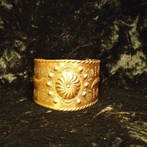 No Brand | Jewelry | Vintage Copper Wide Aztec Design Cuff Bracelet ...